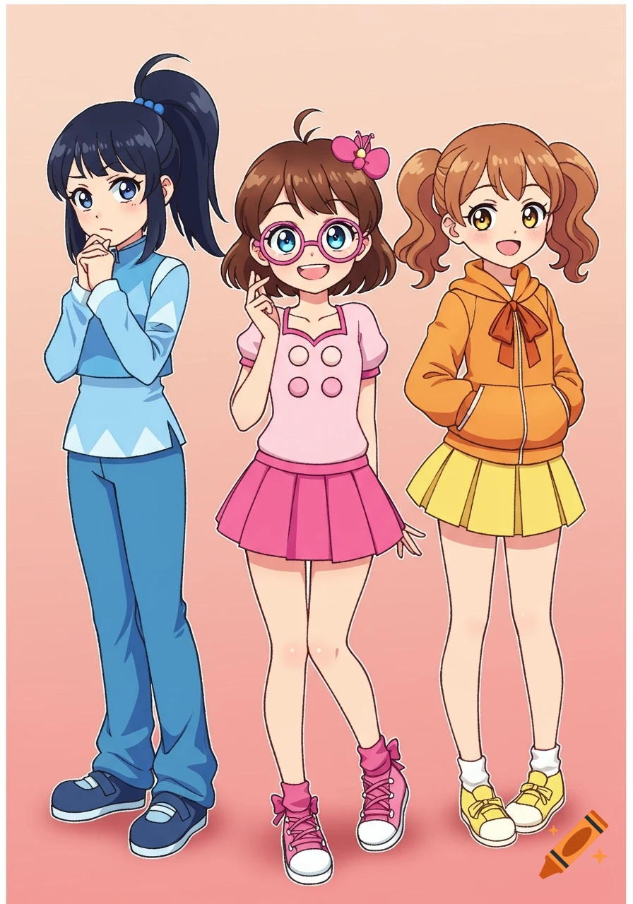 Anime+girls+with+big+tuts created on Craiyon