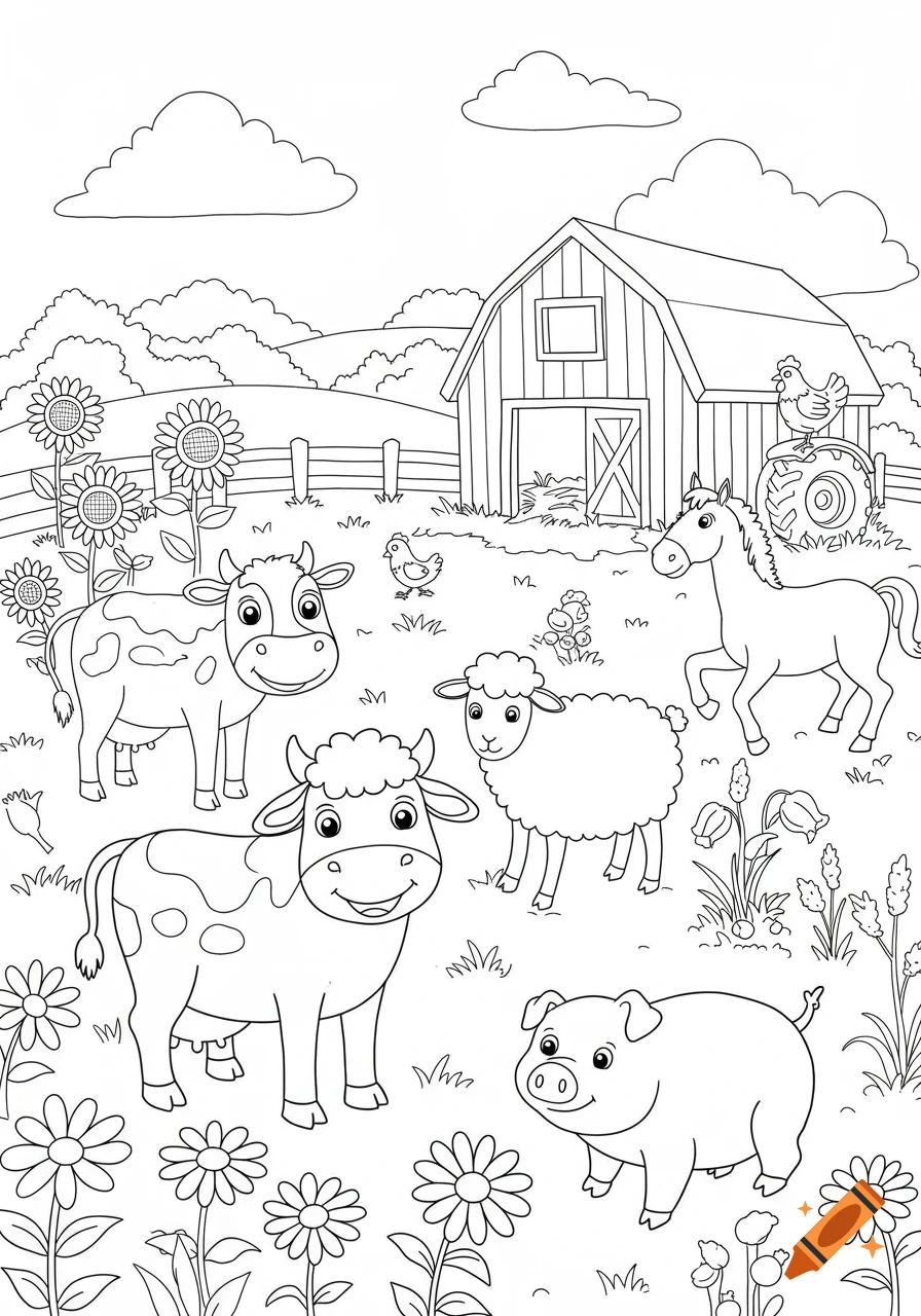 Gmo+coloring+sheet created on Craiyon