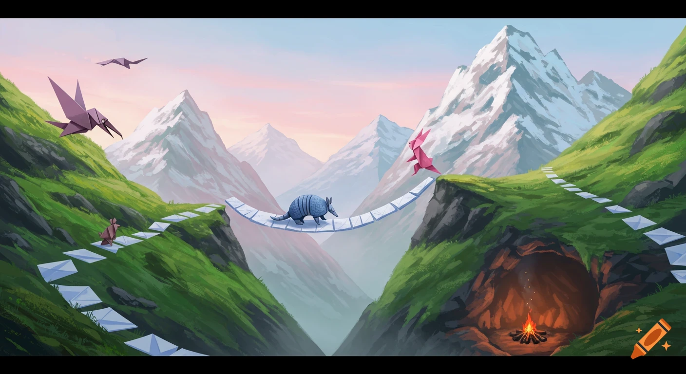 Animated+hill+background created on Craiyon