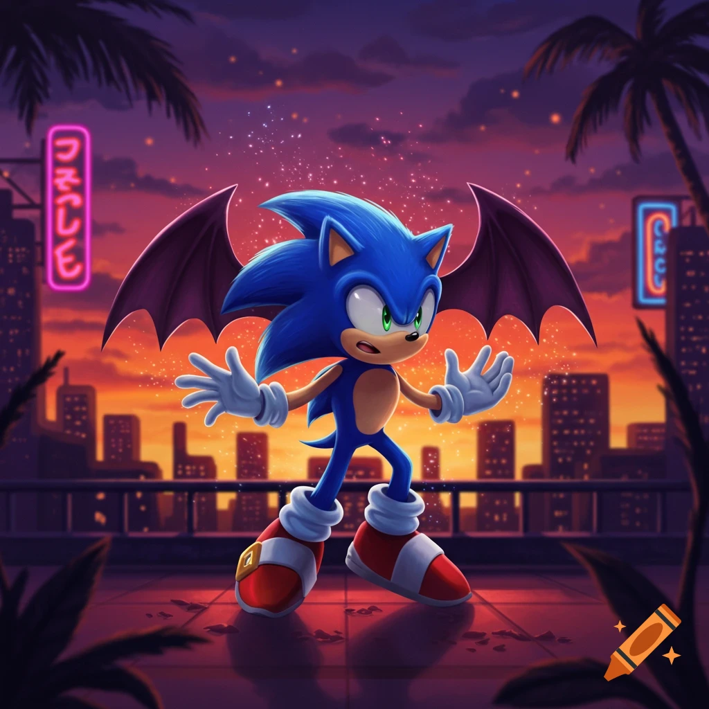 Torii+sonic created on Craiyon