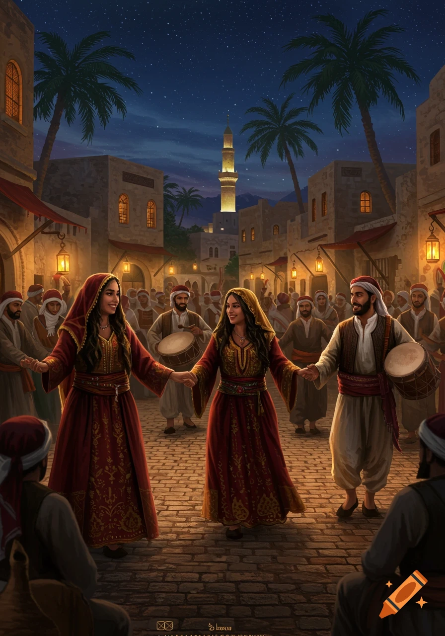 Animated Aladdin presents a Thanksgiving turkey feast in a richly ...