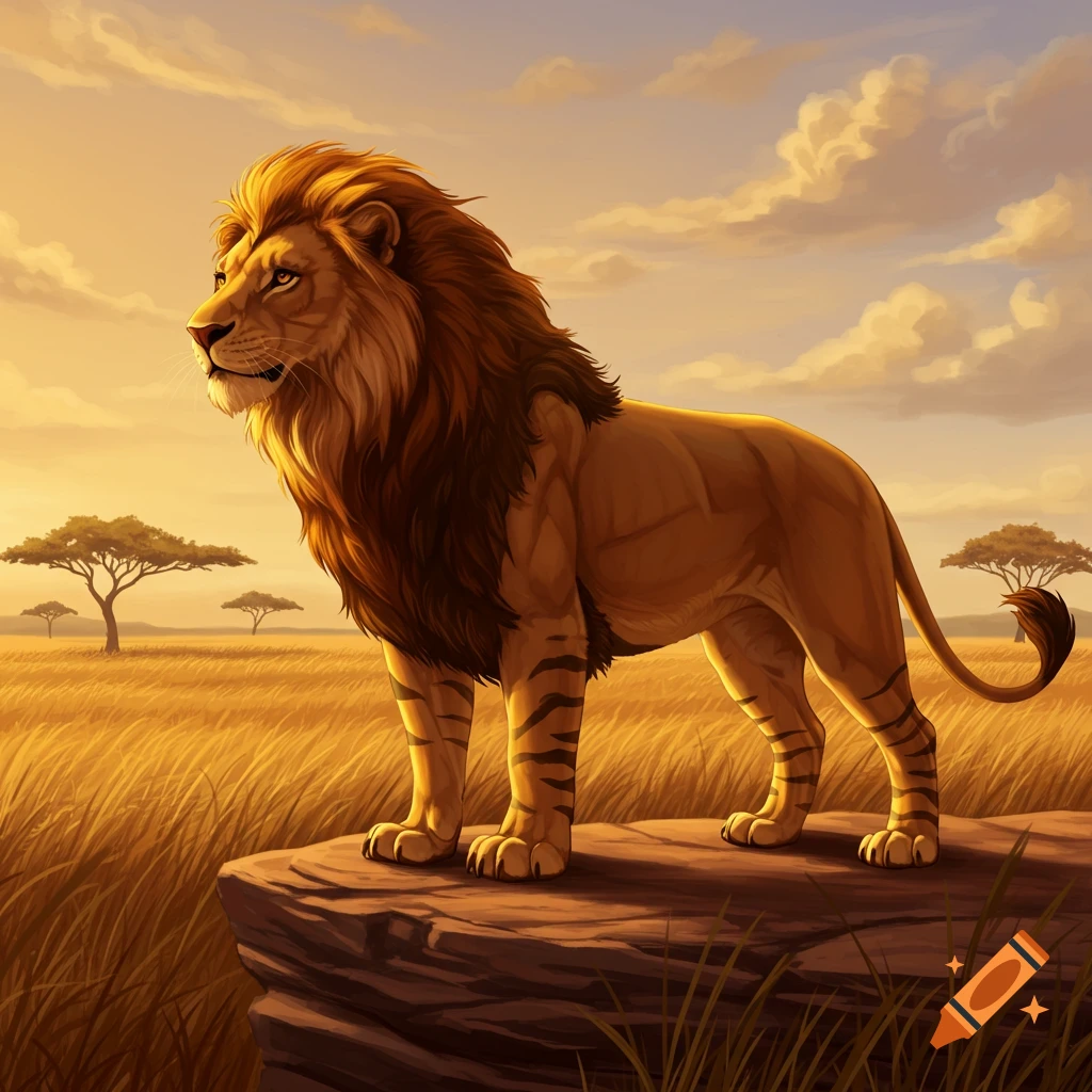 A photorealistic leopard with glowing green eyes rests on a rock in ...