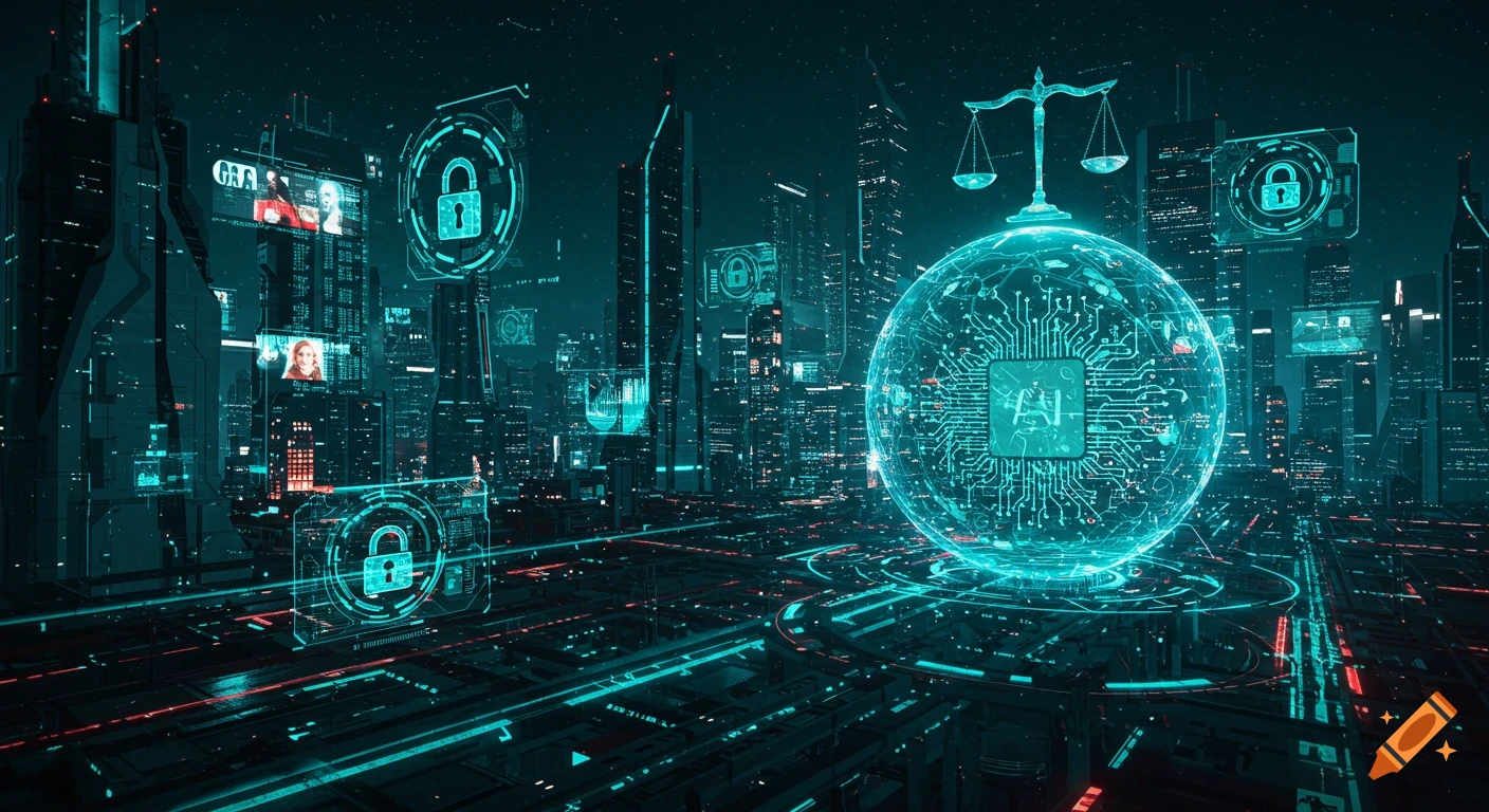 Vintage map of the world overlaid with intricate green electronic ...