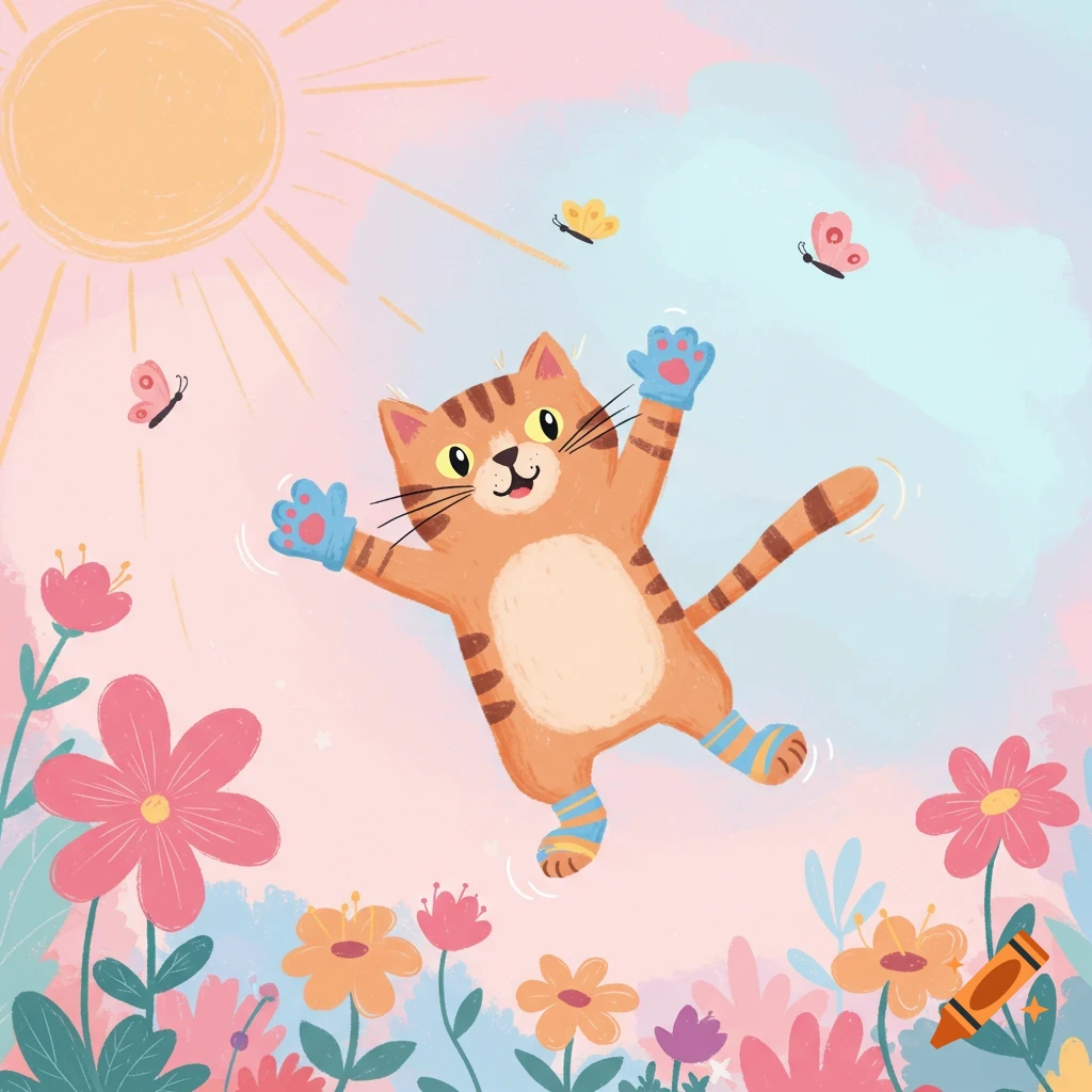 Creaze+cat created on Craiyon