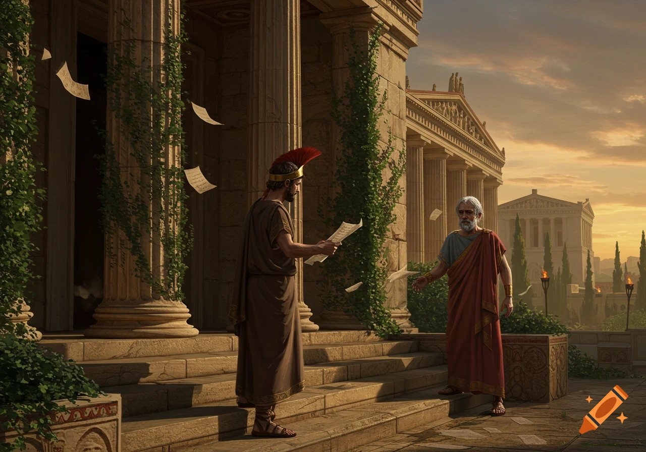 Greek Architecture created on Craiyon