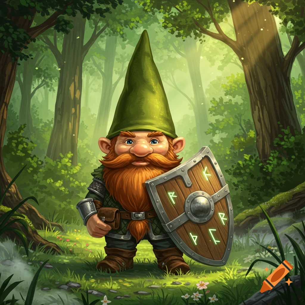 Hyper-realistic leprechaun atop red crayon missile in flight on Craiyon