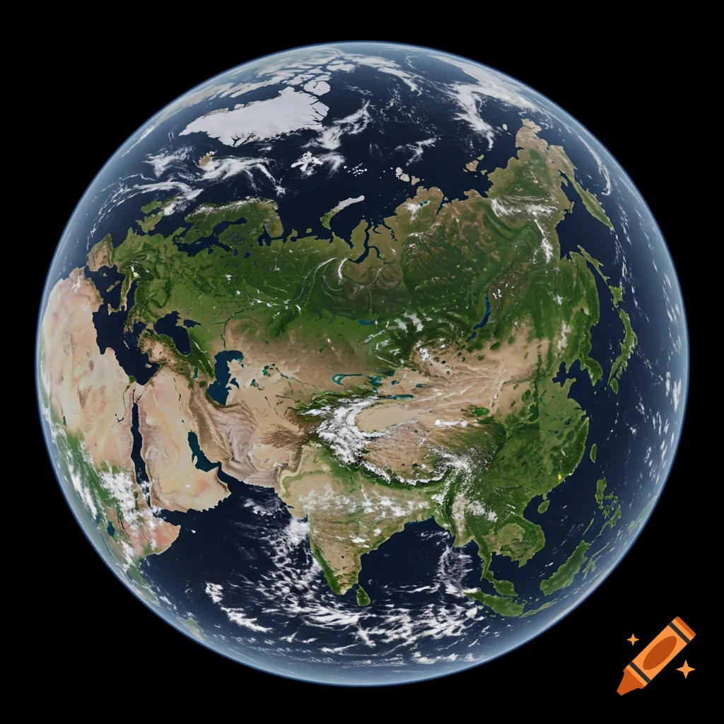 Aerial view of a glaciated East Coast US, with ice, open water, and the ...