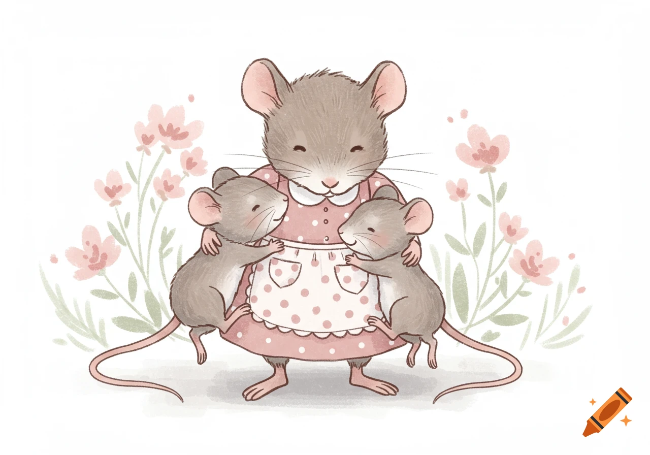 Crying Mouse Meme created on Craiyon