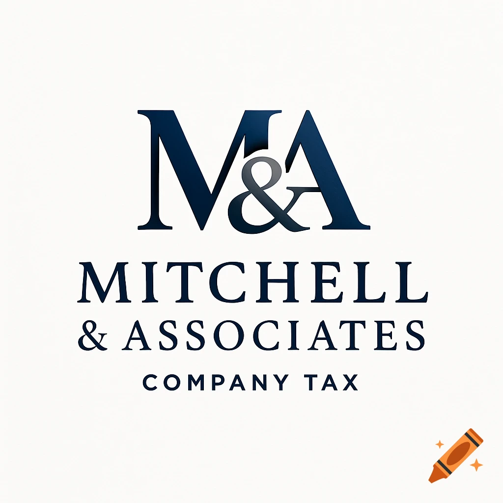 Professional logo for Mitchell & Associates Company Tax, featuring M&A ...