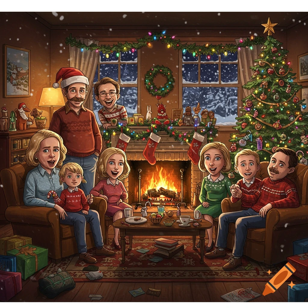 Imagine+cadou+craciun created on Craiyon