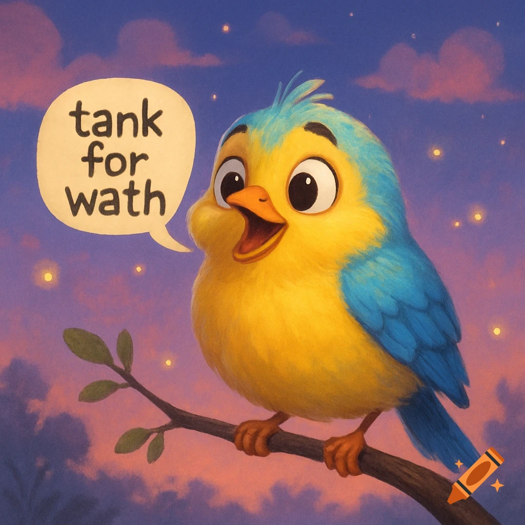 An illustration of forces: a bird on a nest with 'gravity' and 'support ...