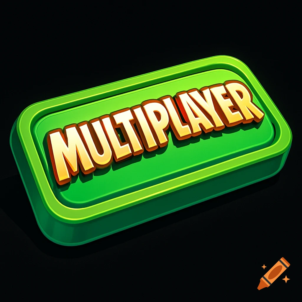 A vibrant green rectangular button with rounded edges, featuring the ...