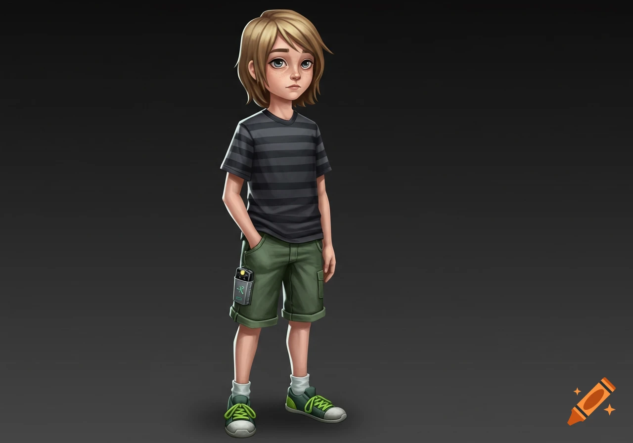 3D illustration of an animated character sitting on top of a Facebook ...