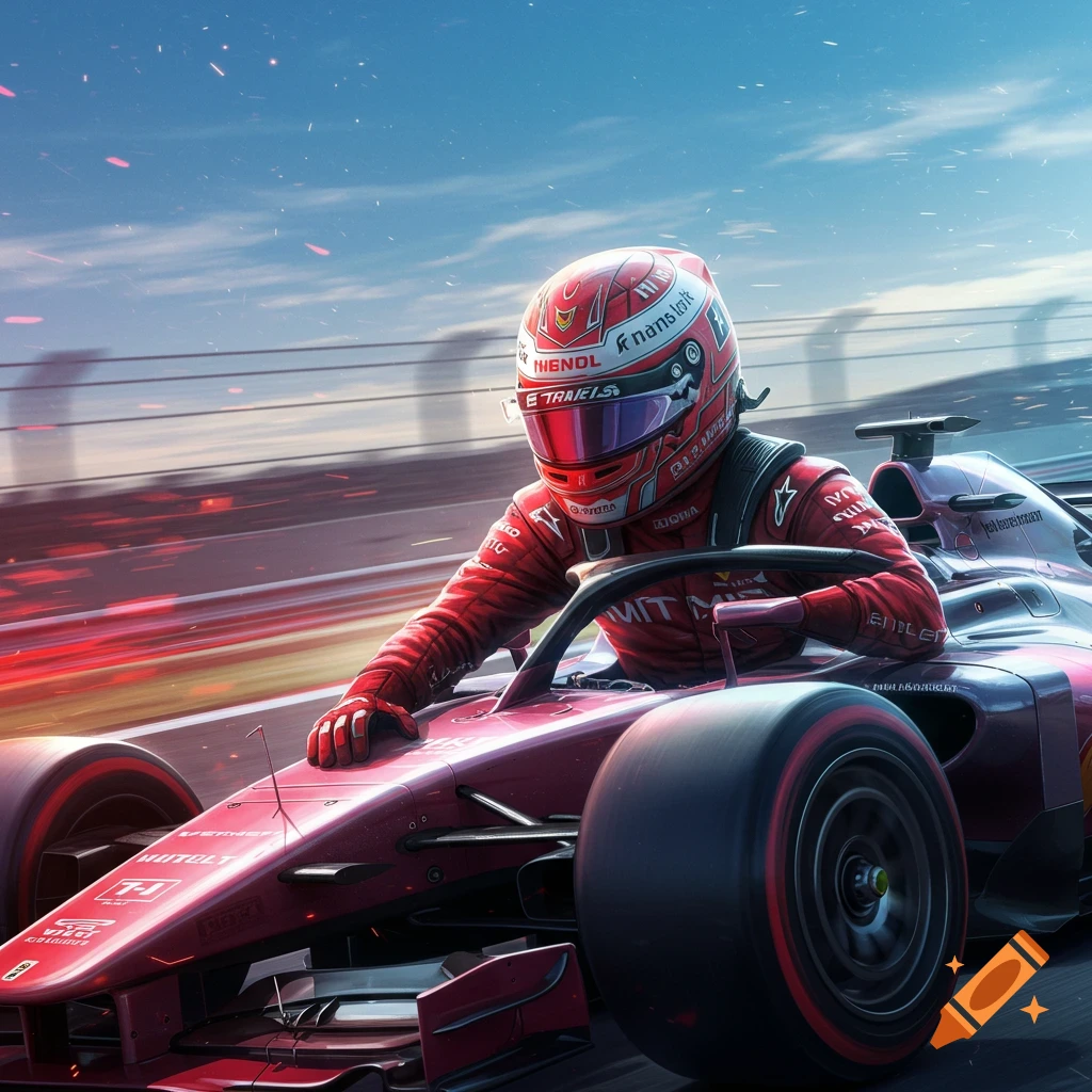 Ferrari+streeai created on Craiyon