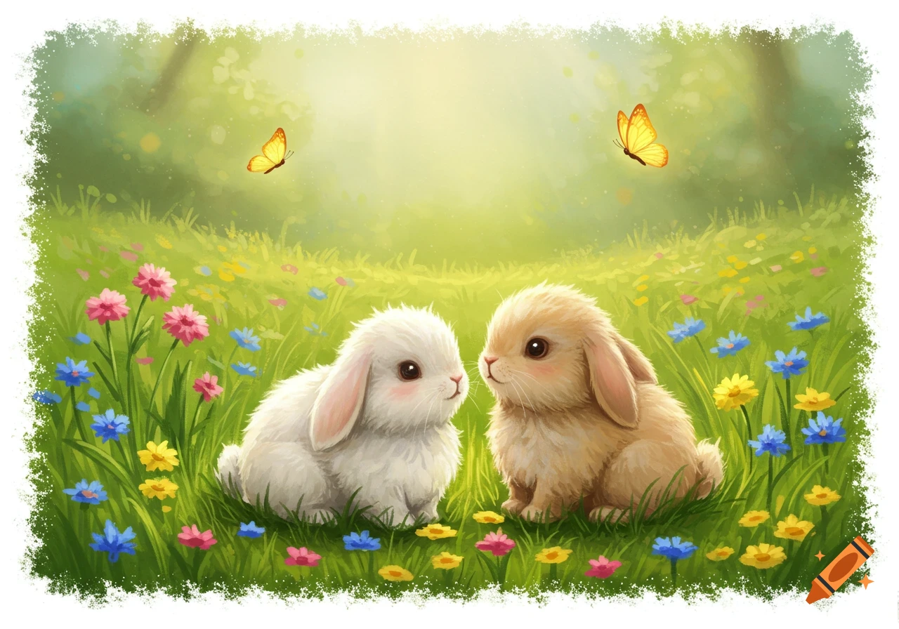 Bunny+ears+png created on Craiyon