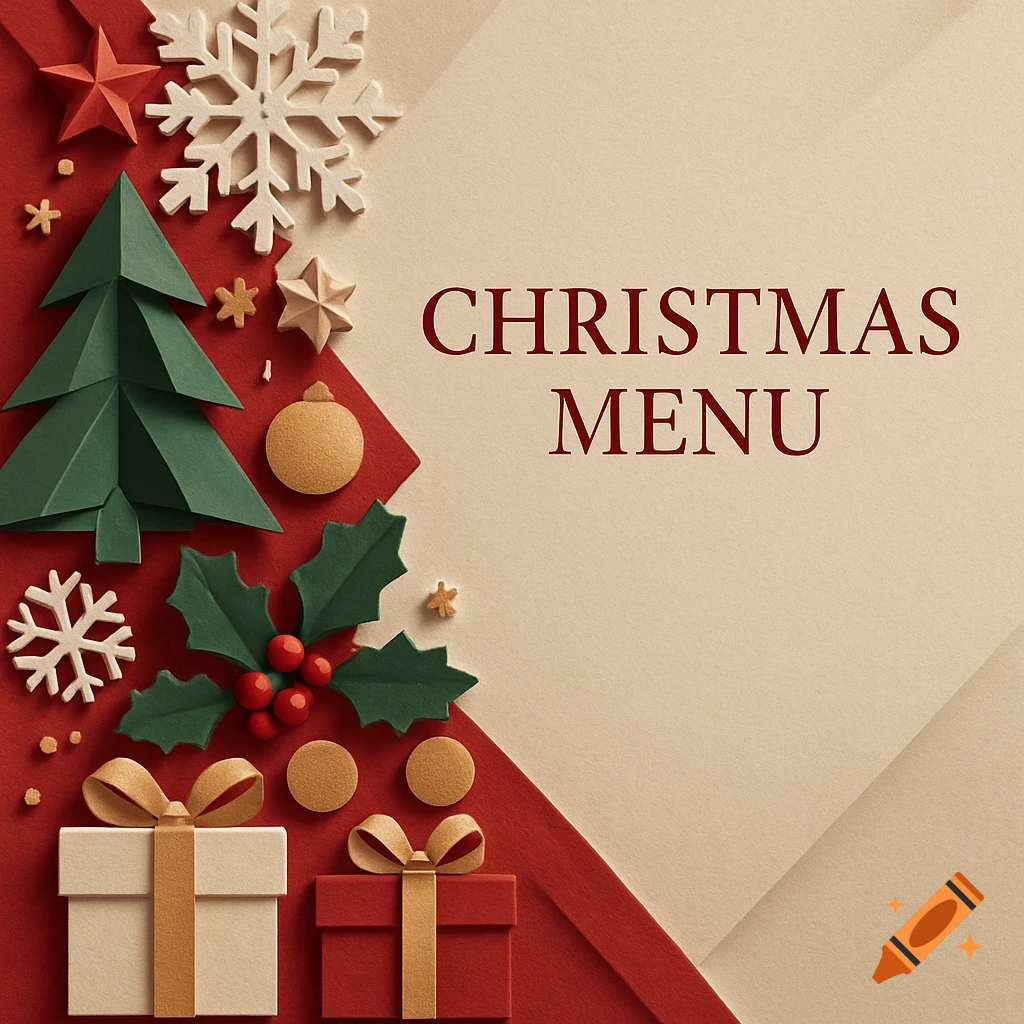 Glittery red and green 3D letters spell 'CHRISTMAS ACTIVITY BOOK' on a ...