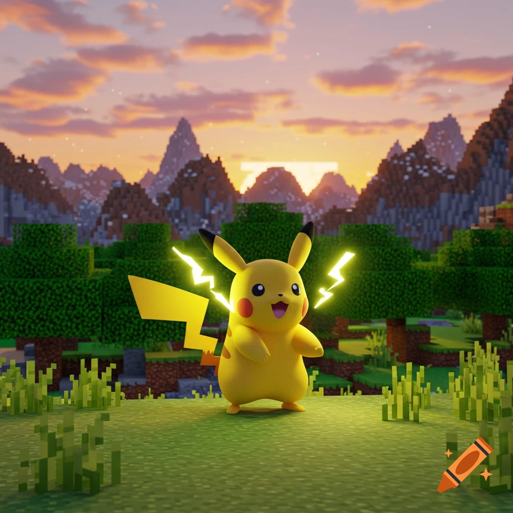 Pokemon+town+papercraft created on Craiyon