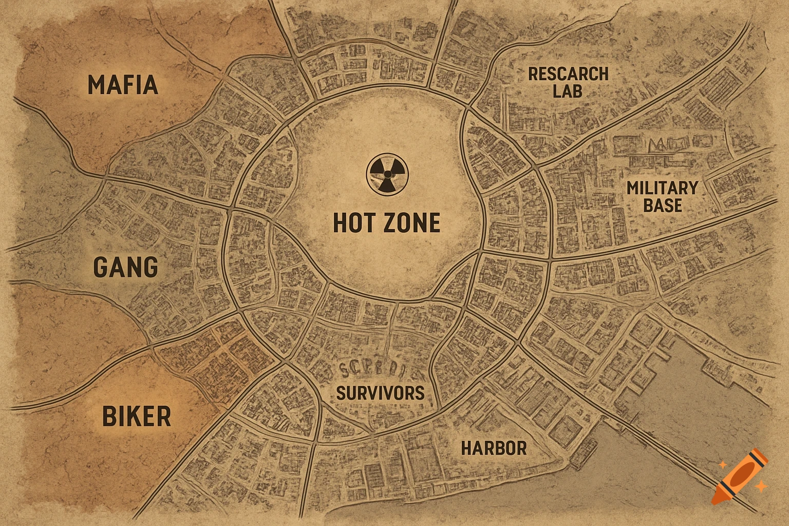 Dnd+maps+generator created on Craiyon