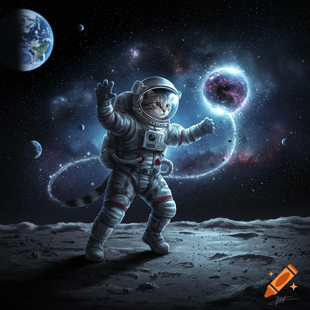 Happy boy with Down syndrome in astronaut suit and rainbow headphones ...