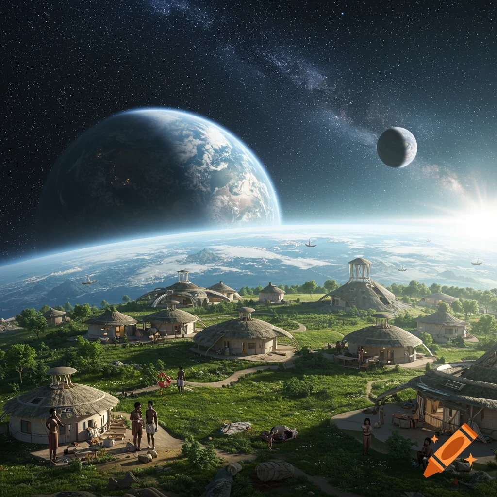 Earth+to+avatars created on Craiyon