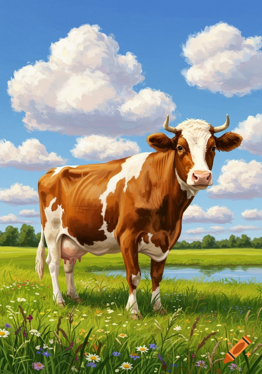 Bull+face+drawing created on Craiyon