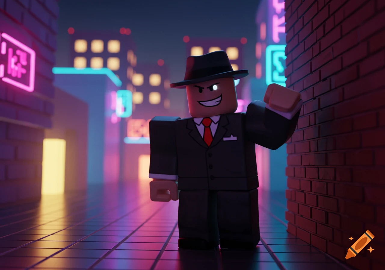 Roblox obby thumbnail on Craiyon