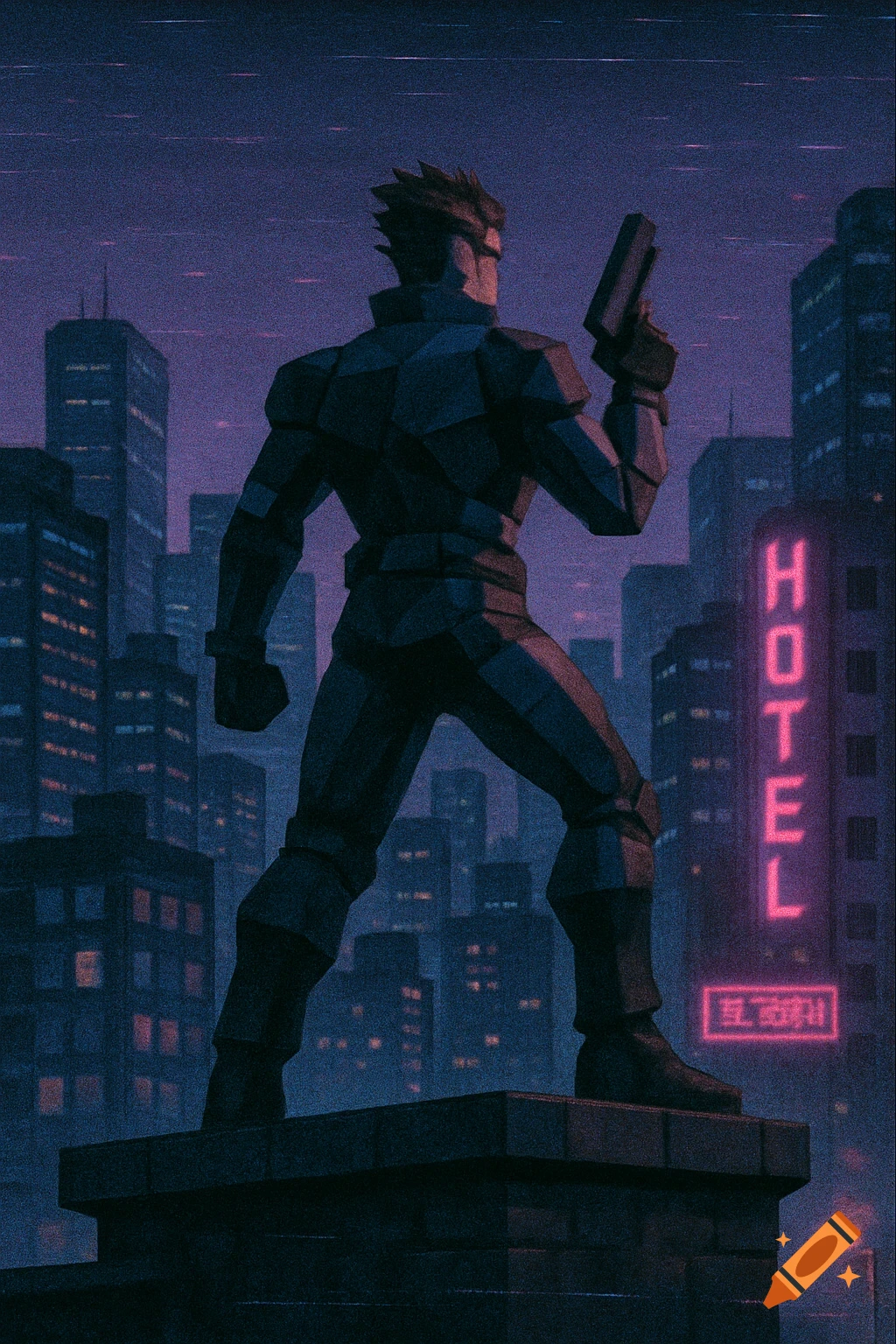 Gachi+обои created on Craiyon