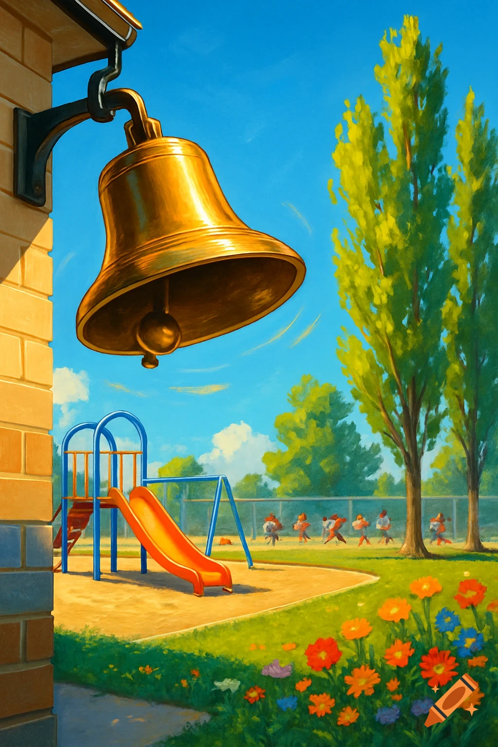 A fire hydrant transforms into a tree with white flowers and roots ...