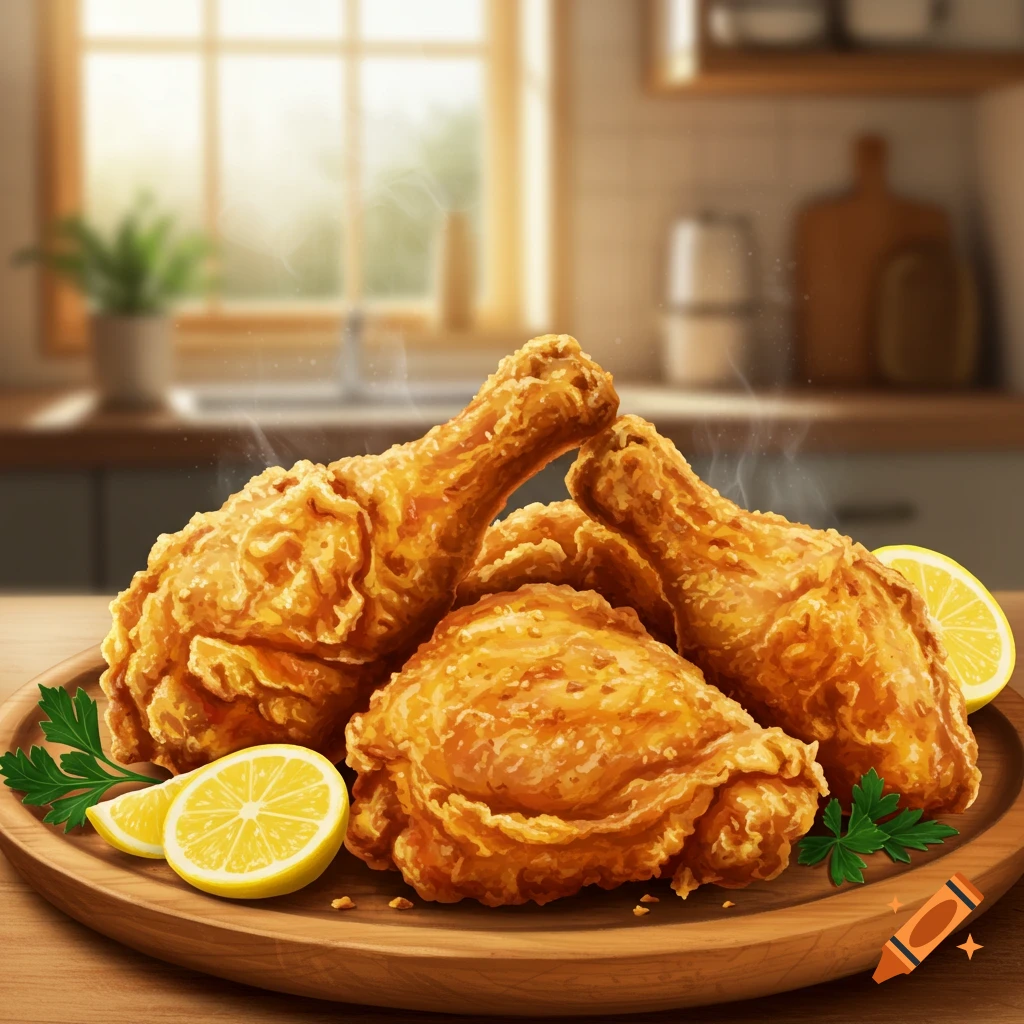 Chicken+nugget+had+a+bone created on Craiyon