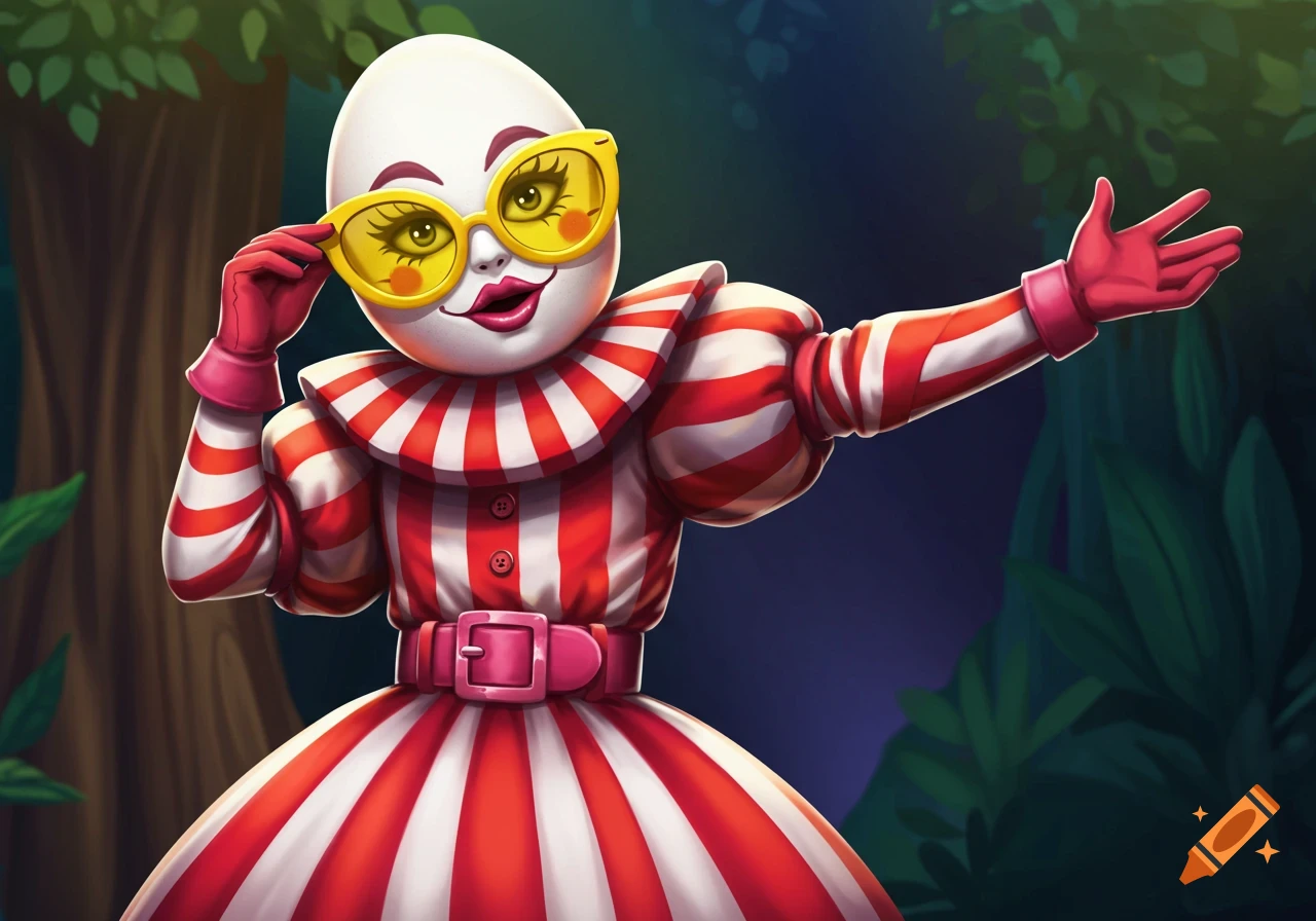 Art+the+clown+terrifier created on Craiyon