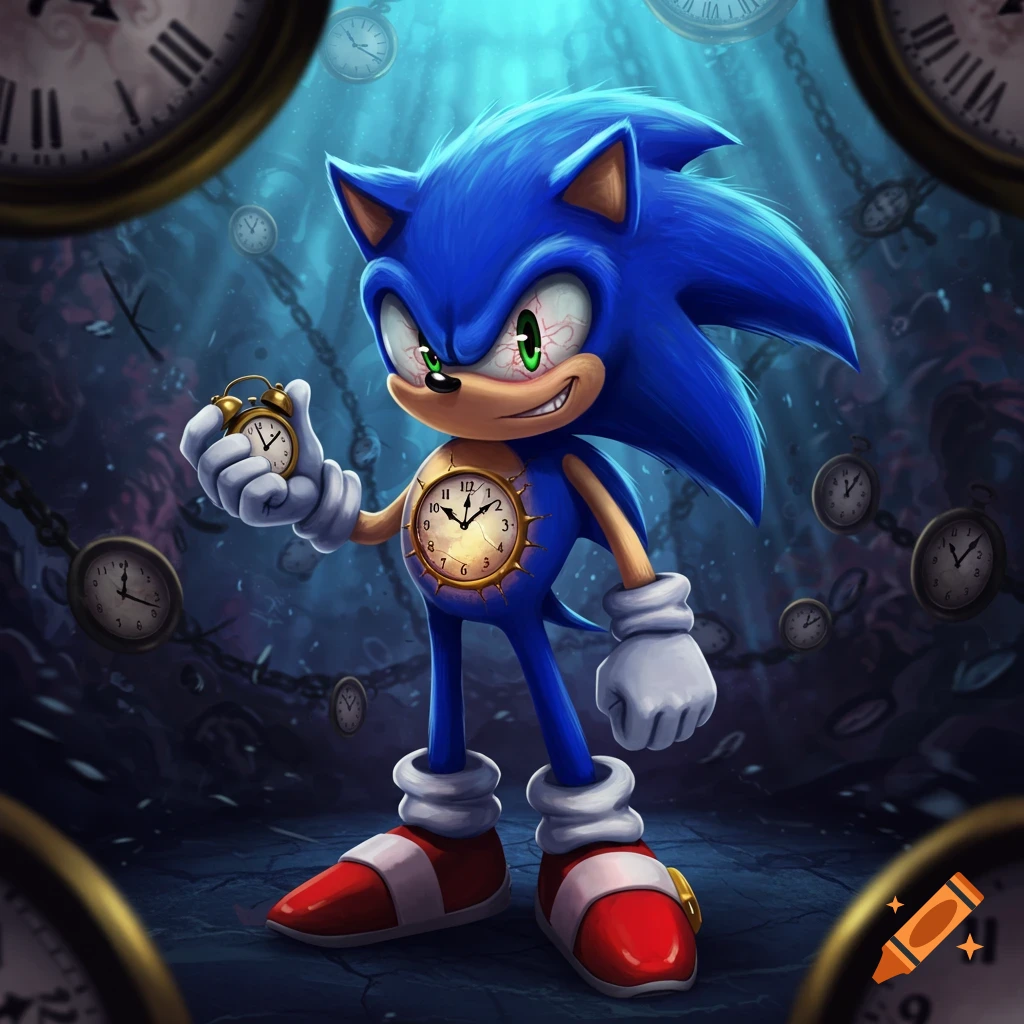 Murder+of+sonic+sprites created on Craiyon