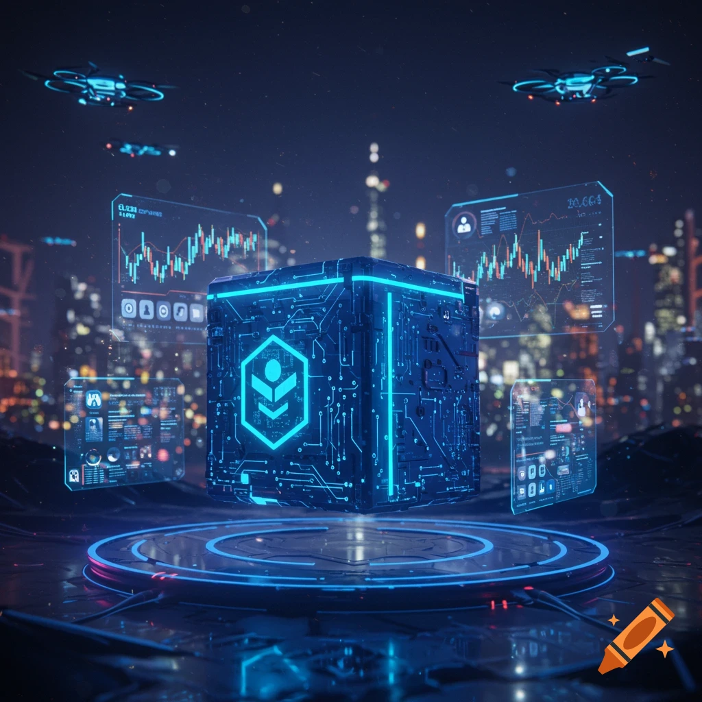 A laptop displaying stock trading charts and graphs, with multiple ...