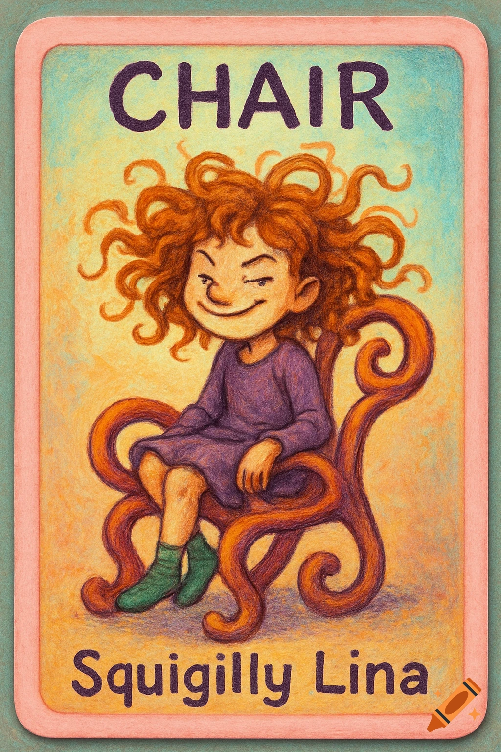 Matilda Roo Character created on Craiyon