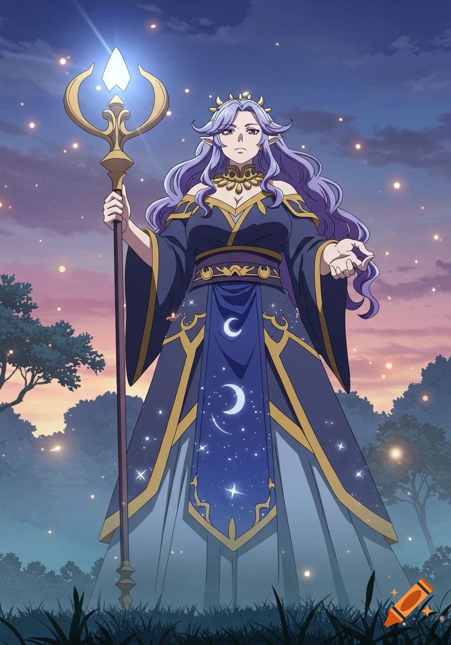 Two anime women, one in red armor with a sword, one in a white kimono ...