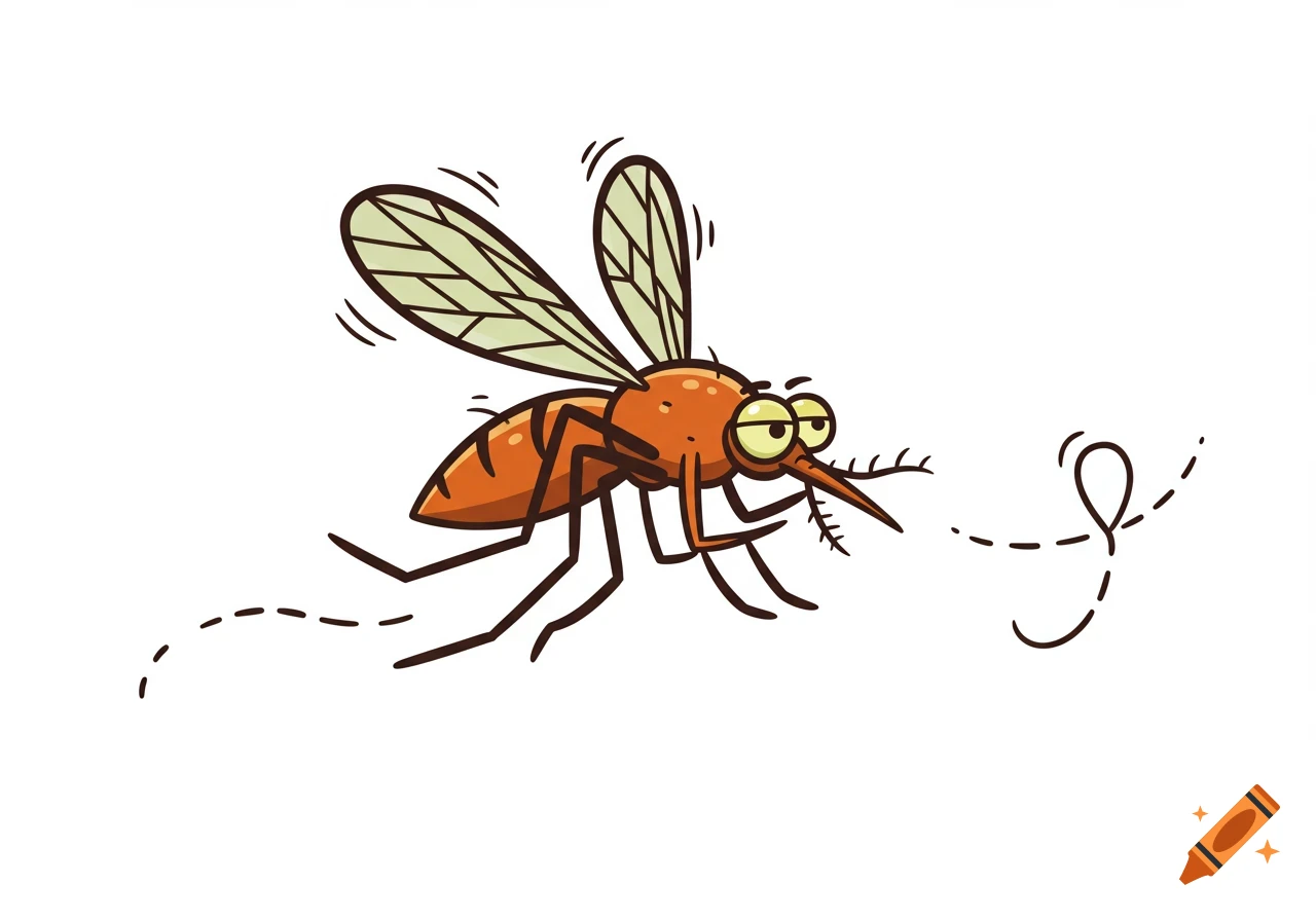 Zombie+mosquito created on Craiyon