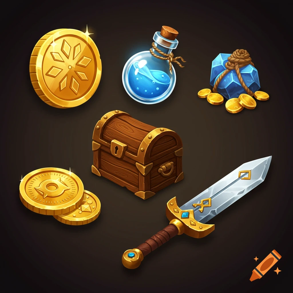 A stylized video game interface with chat, compass, Pokemon-themed ...