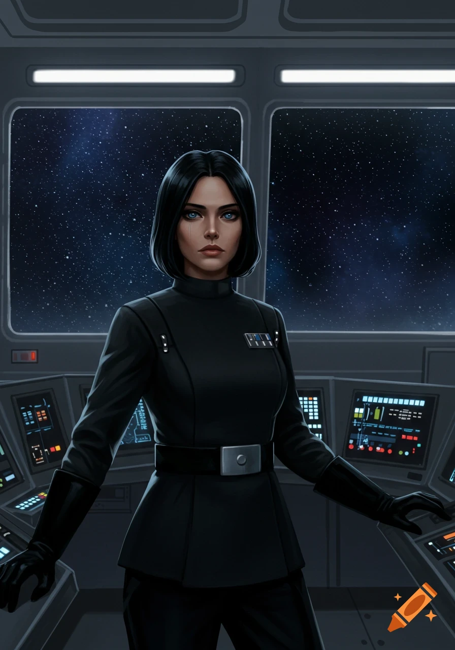 Fiona Staples' Depiction of a White Haired Woman in Star Wars created ...