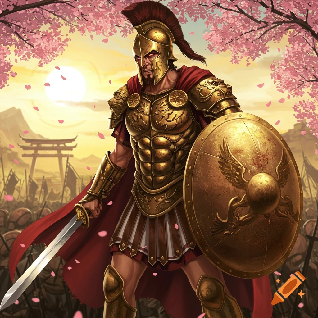 Roman Hoplomachus Warrior created on Craiyon