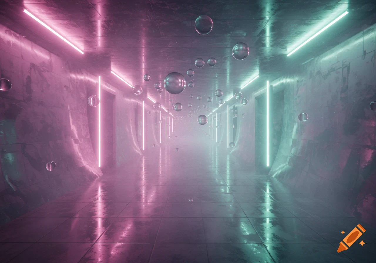 Wallpaper+pared+neon created on Craiyon