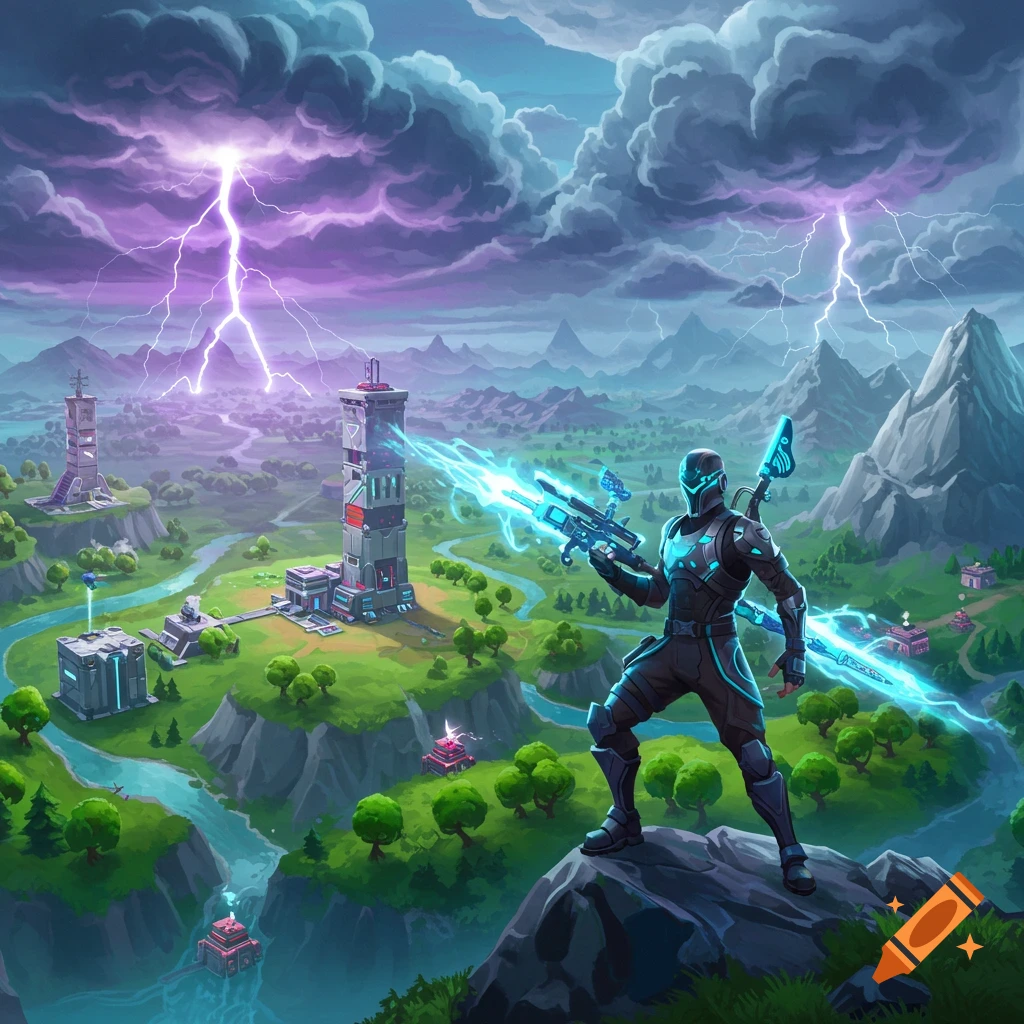 Fortnite+skin+era created on Craiyon