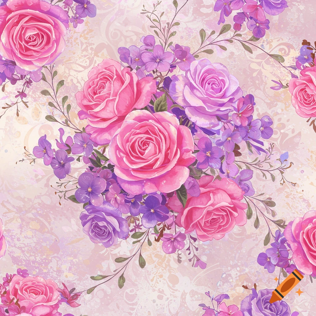 Pink+and+purple+leaves created on Craiyon