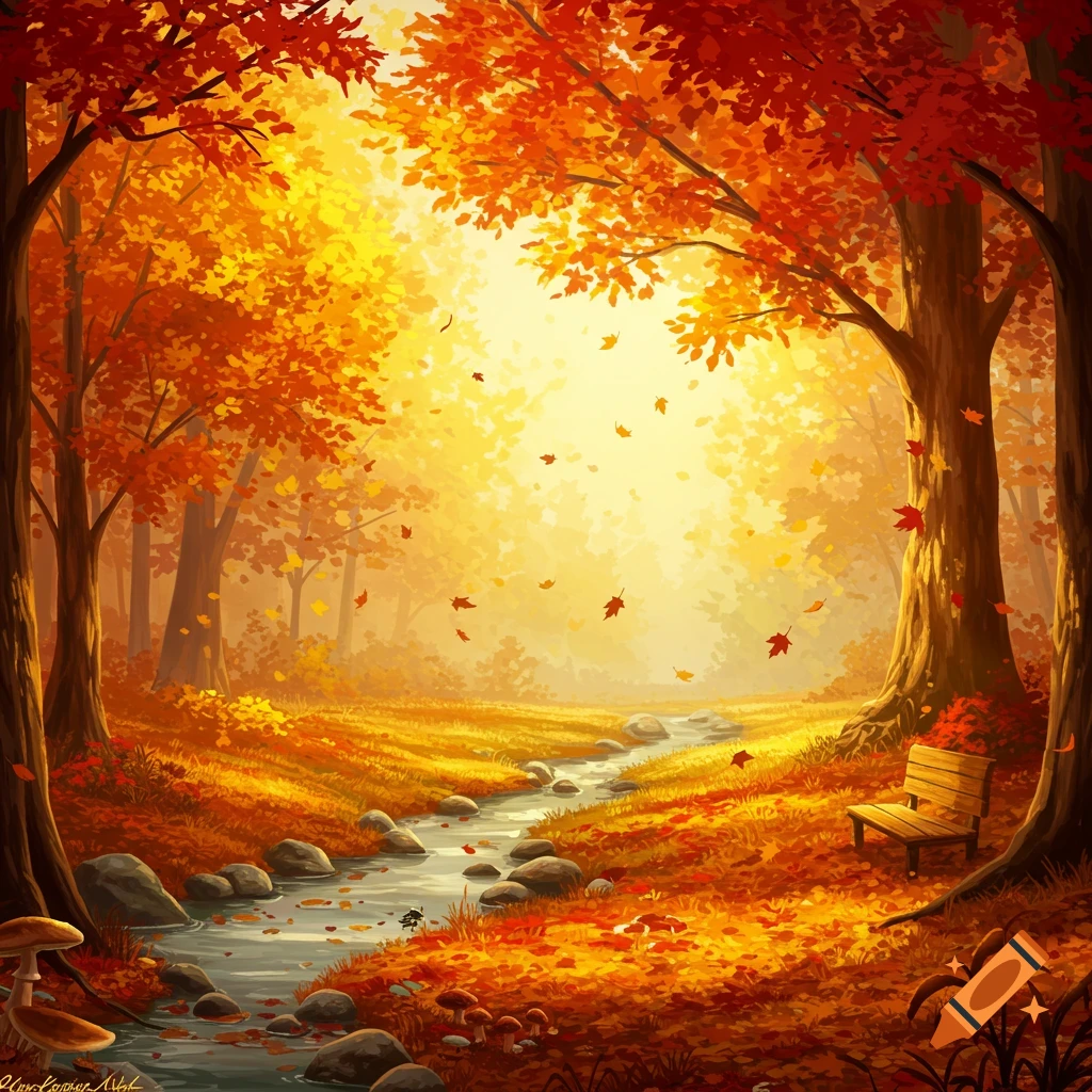 Woodland Scenery created on Craiyon