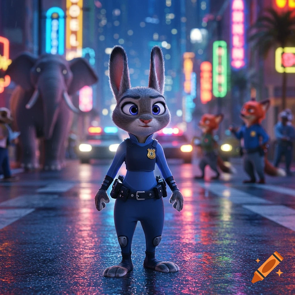 Matilda Roo Character created on Craiyon