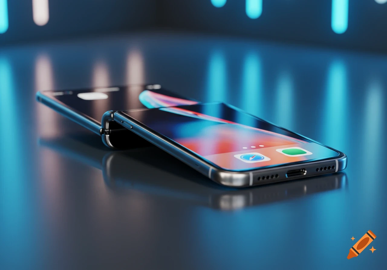 Digital cards with Apple and Google Play logos, inscribed with 'VMP8 ...