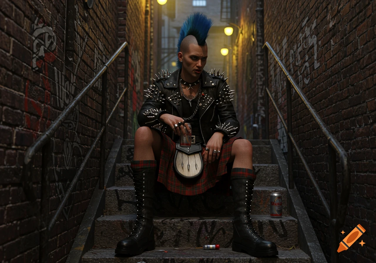 Gimp+clothing created on Craiyon