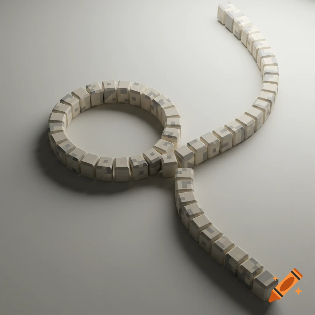 A detailed, silver metallic mechanical device is suspended vertically ...