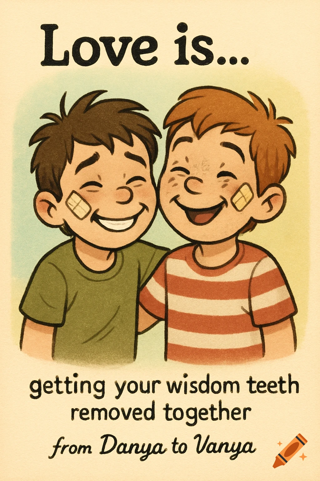 Snipthank+youthank+you! created on Craiyon