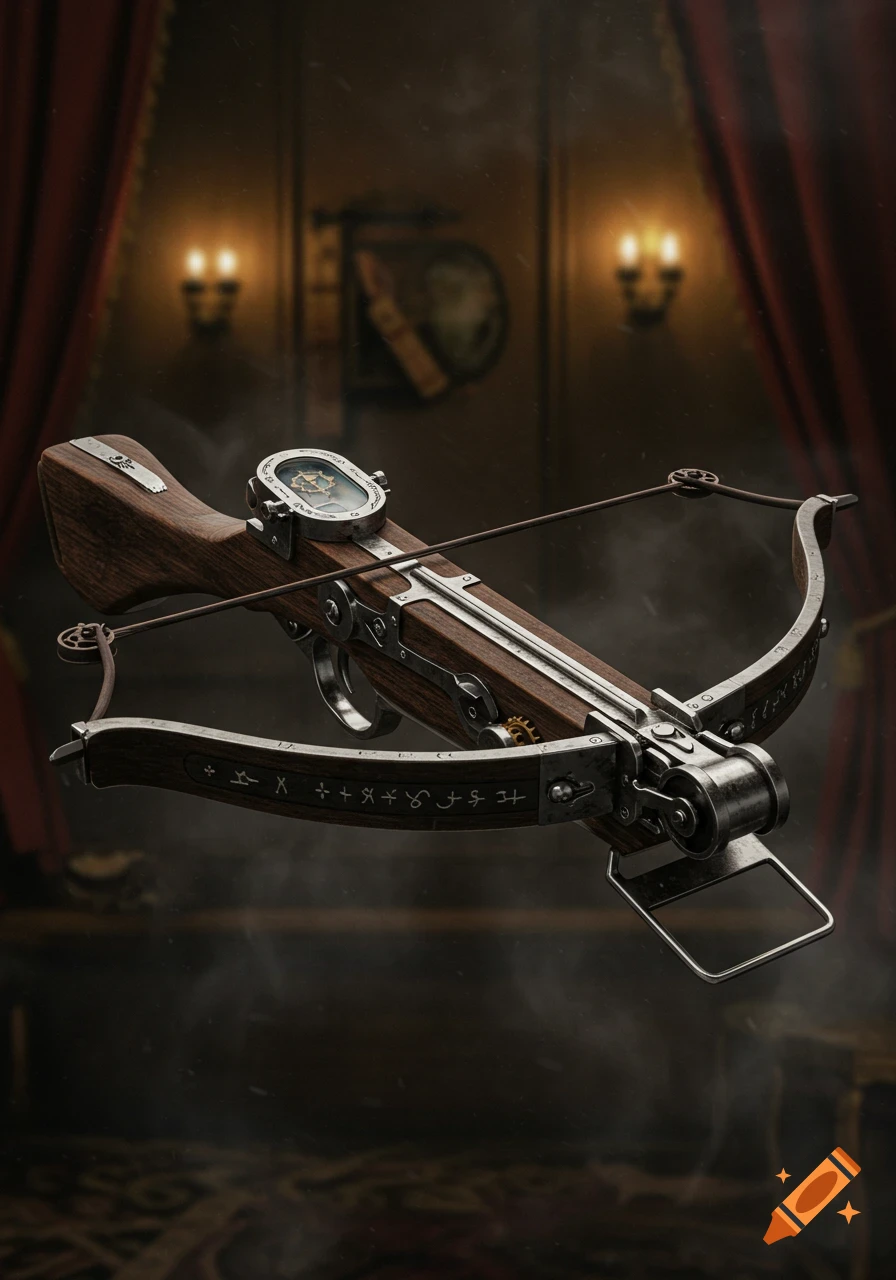 Hurdy+gurdy+weapon created on Craiyon