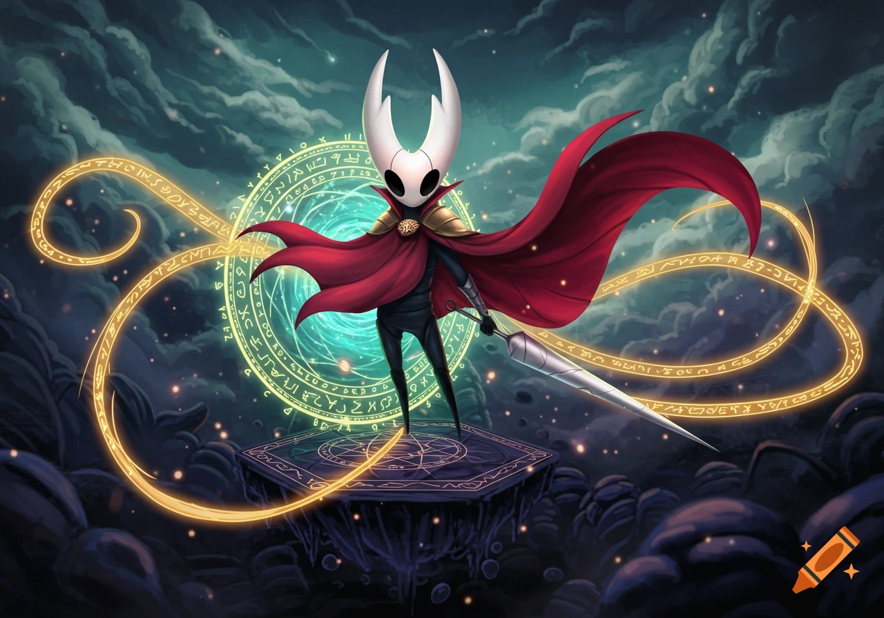 Hollow+knight+white+lady created on Craiyon