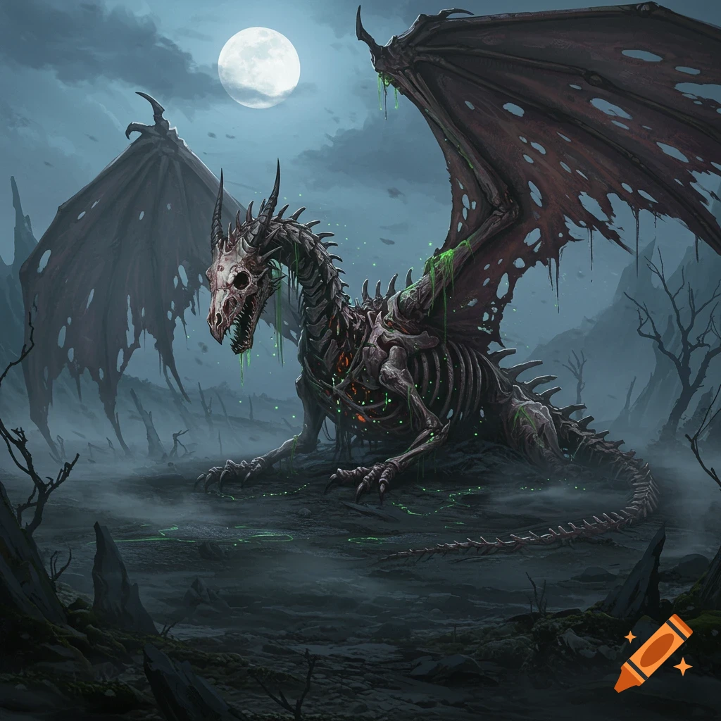 Orange and green fluffy monster final boss on Craiyon